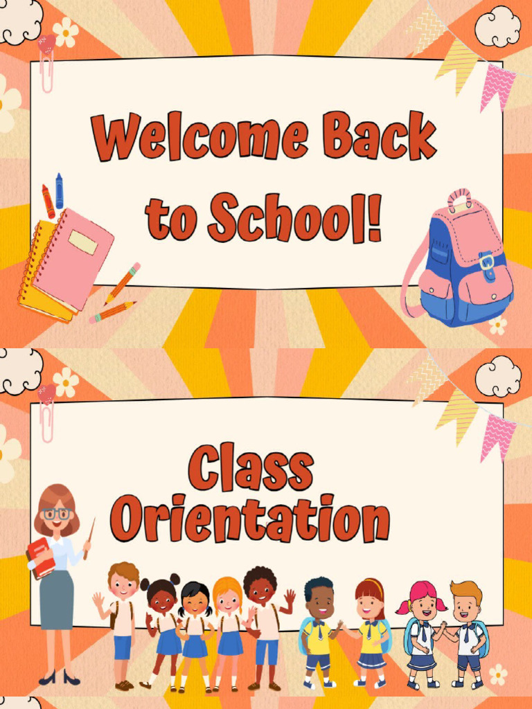 Classroom Orientation | PDF