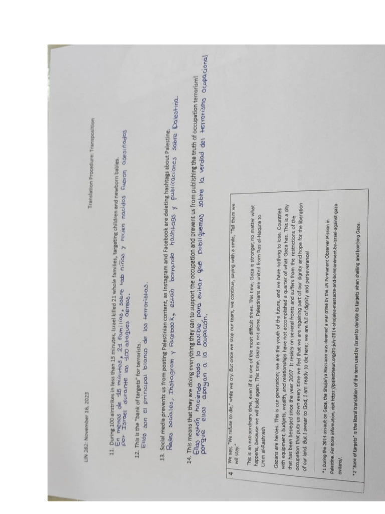 Syntactical Transposition | PDF