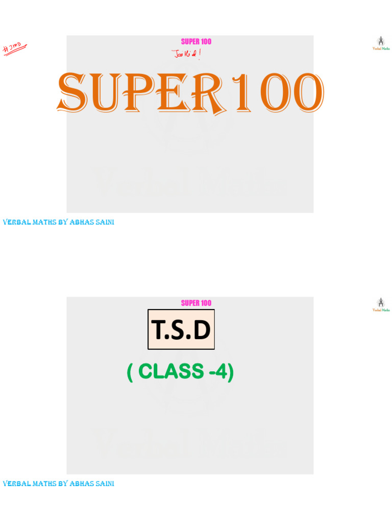 235.TSD CLASS-4 QA by @TgLokii | PDF