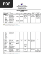 Action Plan in MAPEH Edited | PDF
