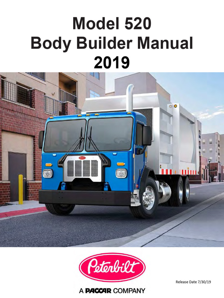Model 520 Body Builder Manual 2019 | PDF