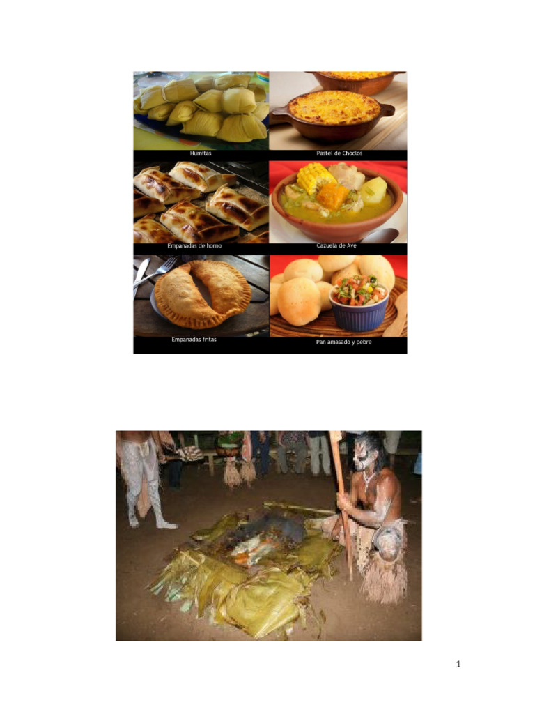 Comida Chilena de Origen Indígena | PDF