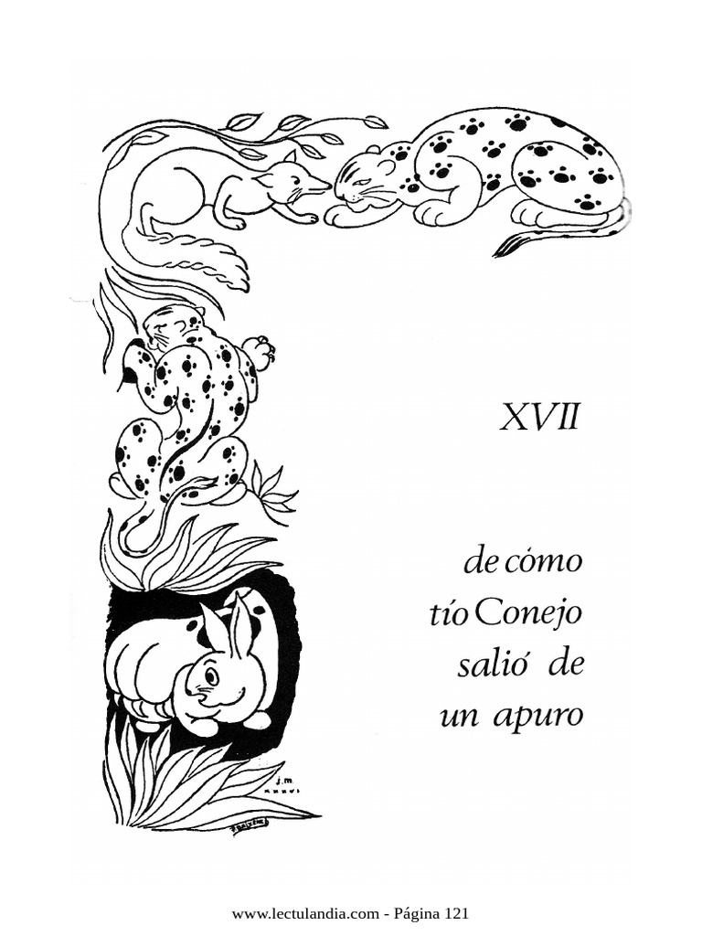 De Como Tio Conejo Salio de Un Apuro | PDF