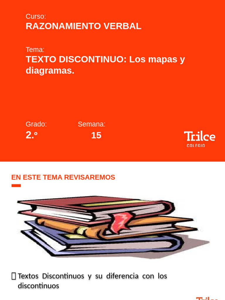 2º - Semana 16 - Texto Discontinuo - Los Mapas y Diagramas. | PDF