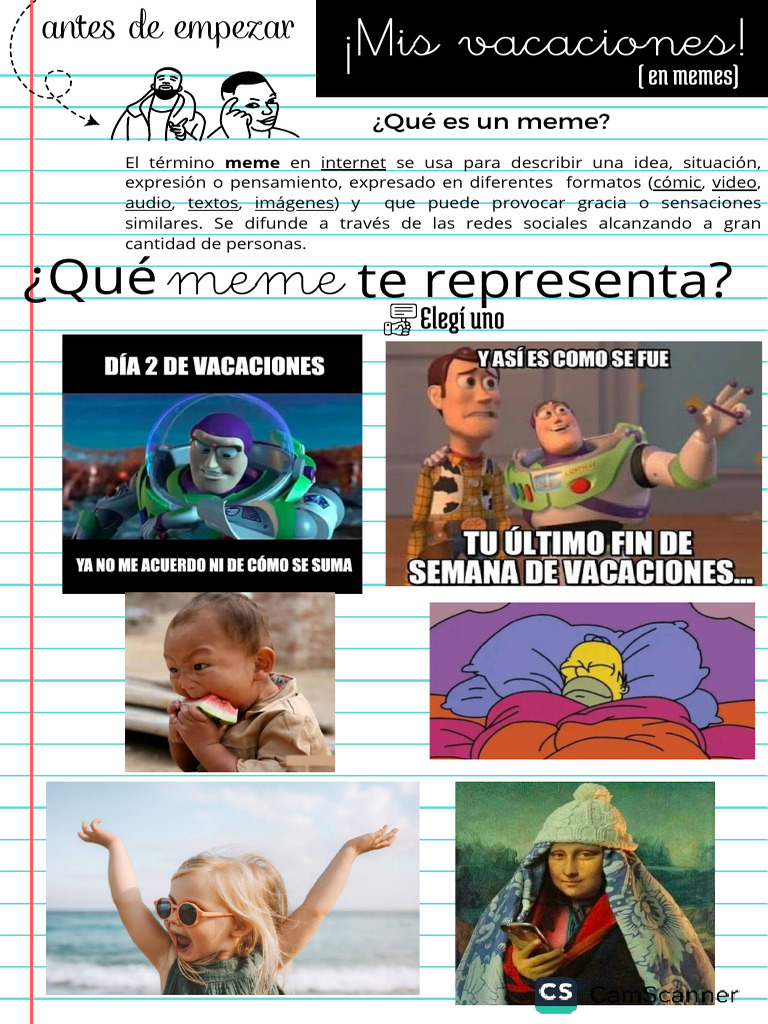 Mis Vacaciones de Invierno | PDF