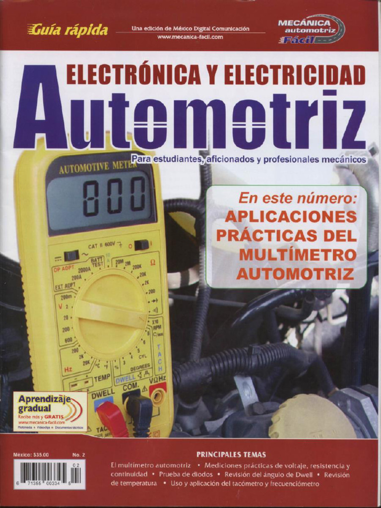 PDF Curso Completo de Electronica y Electricidad Automotriz Gratis 7 PDF Free | PDF