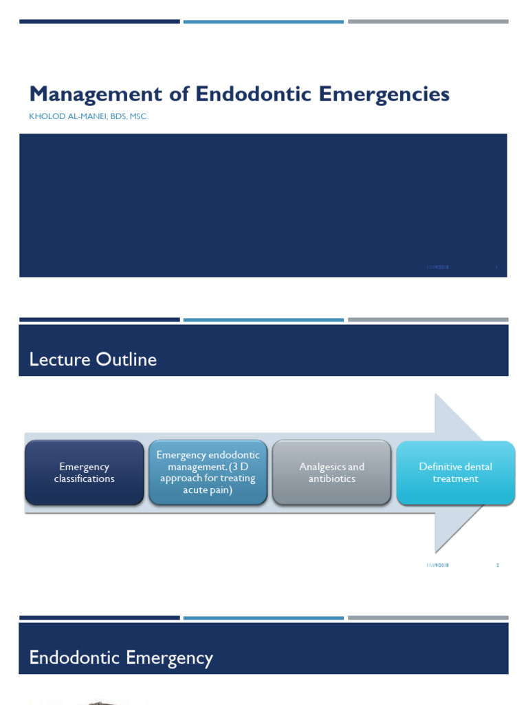 Endodontic Emergencies | PDF