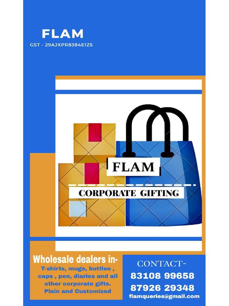 FLAM 2024 Product Catalogue Gifting Solutions | PDF