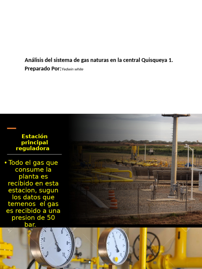 Analisis Del Sistema de Gas en Quiq 1 | PDF