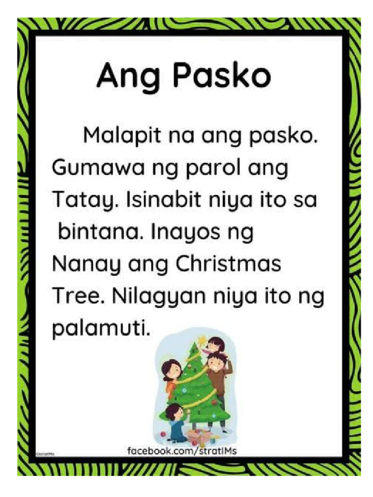 Unang Hakbang Sa Pagbasa | PDF