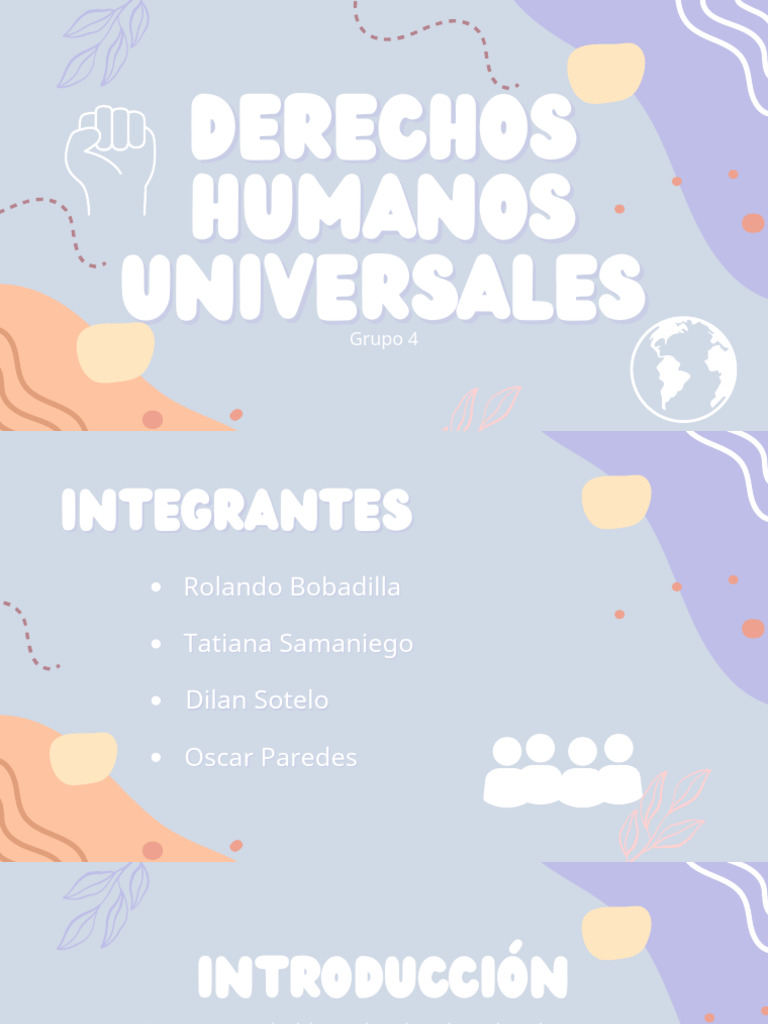 Importancia de los Derechos Humanos Universales | PDF | Derechos ...