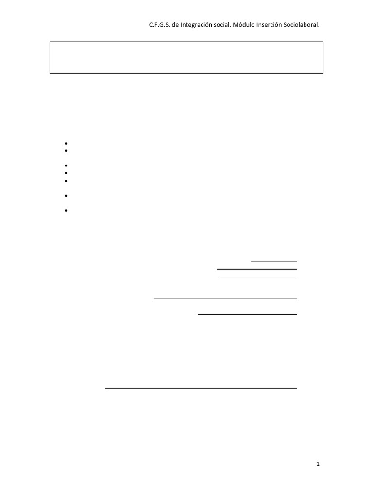 UD 7 Diagnostico de la empleabilidad. | PDF