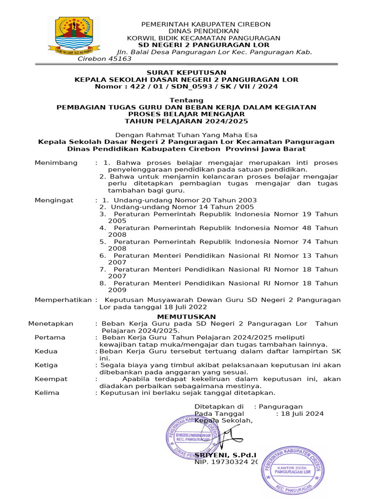 SKBM Tahun 2024 | PDF