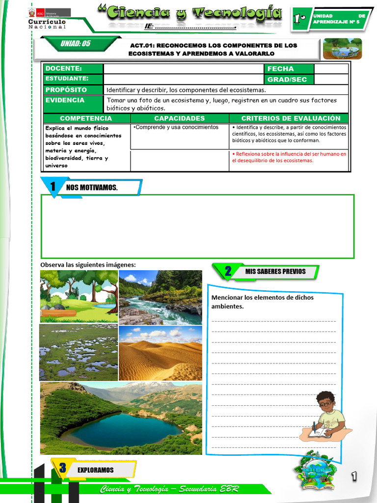 A-1º ACT 1 CYT UND 5- SEM 1 | PDF