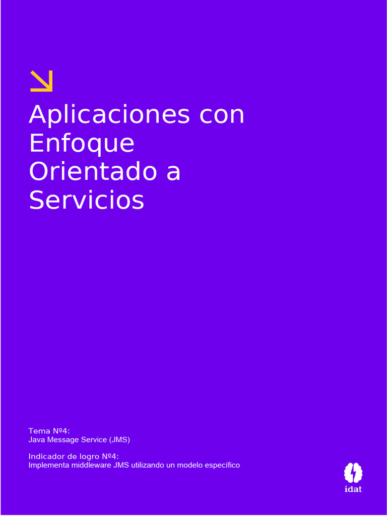 Guía 4 - Java Message Service | PDF