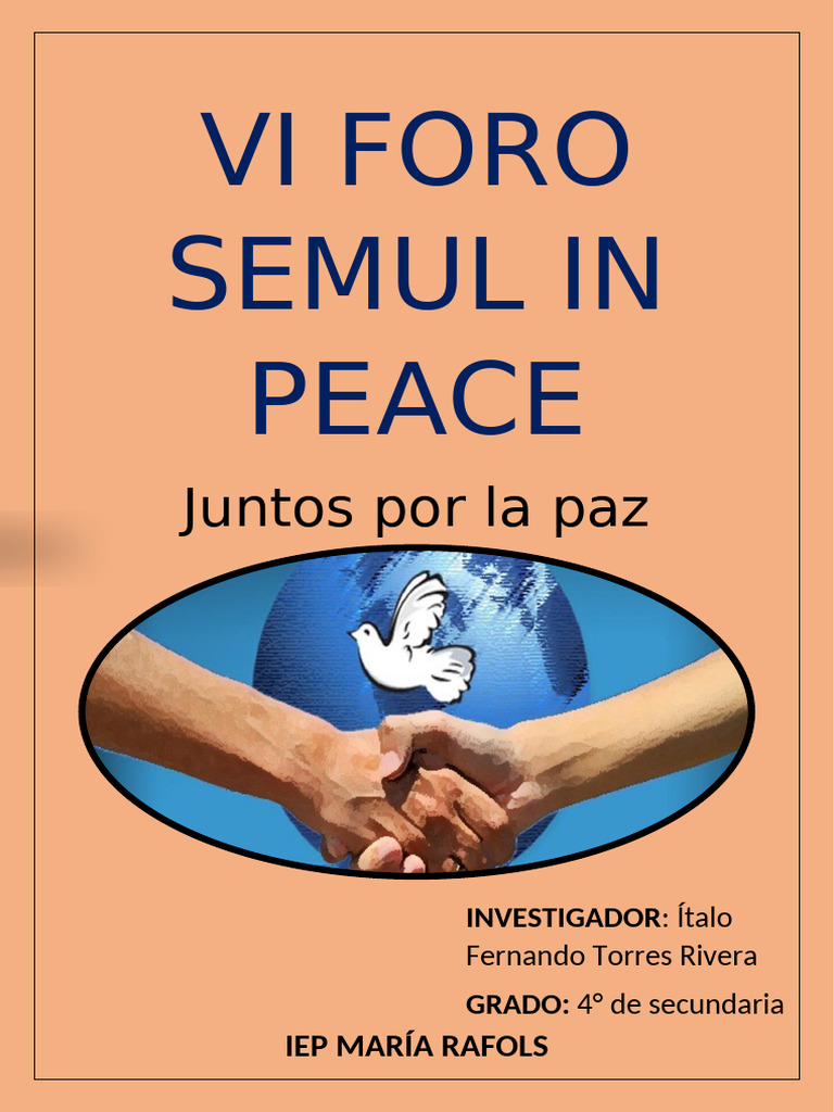 Vi Foro Semul in Peace | PDF
