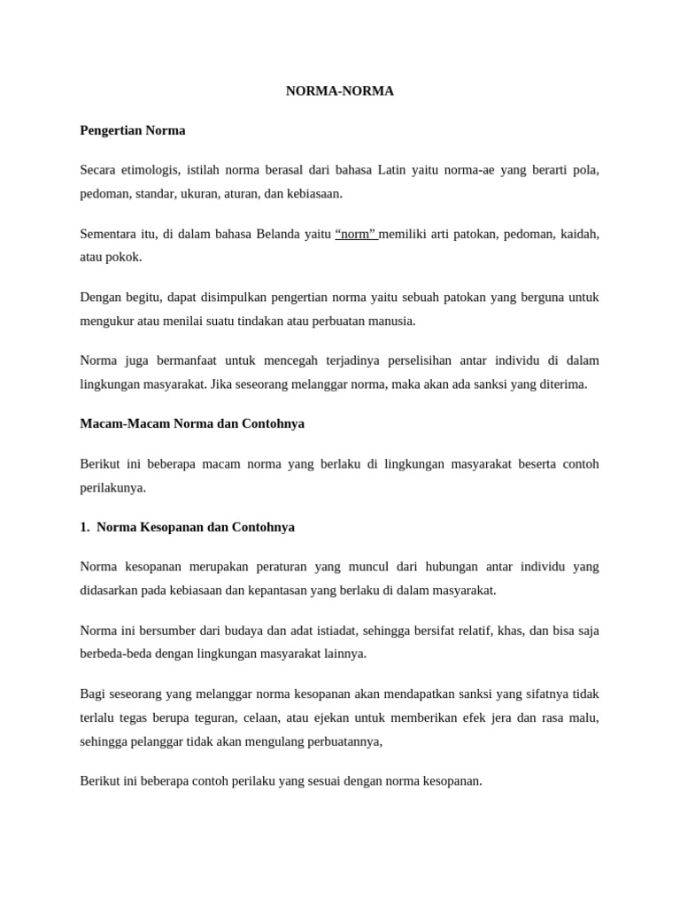Norma Norma | PDF