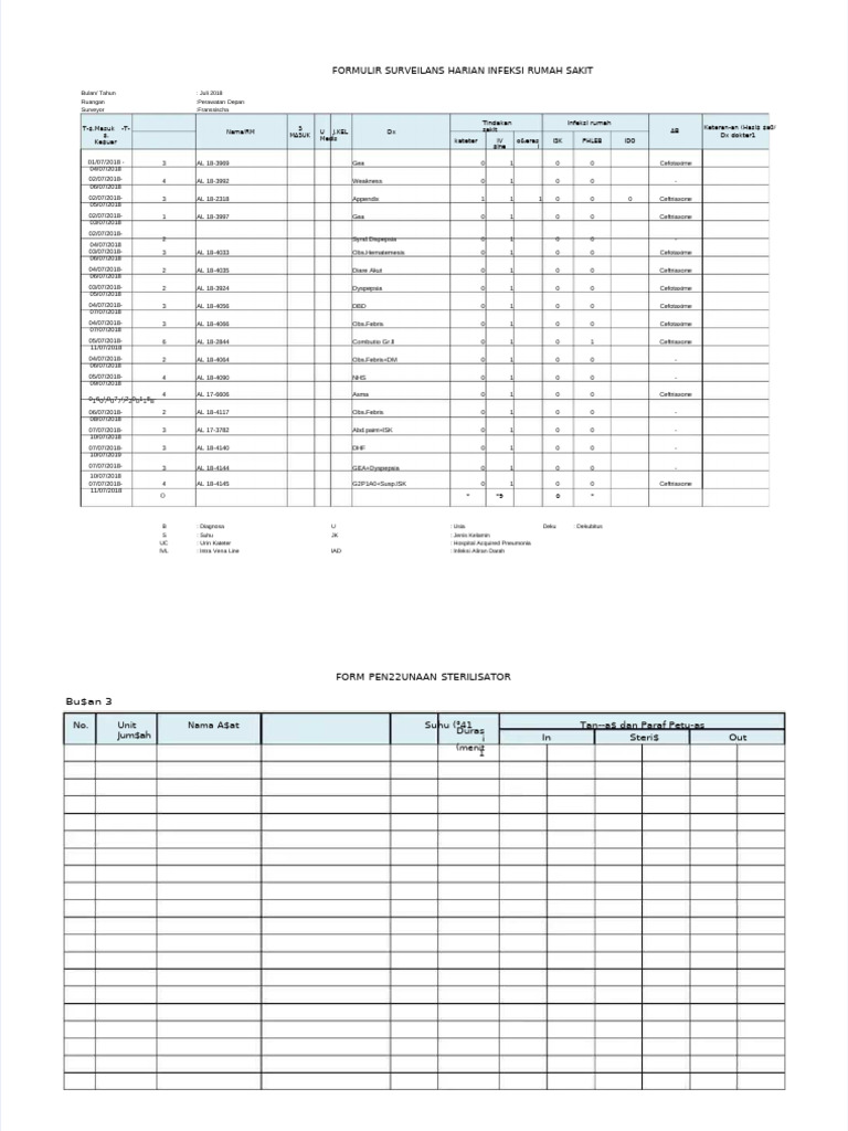 Form Monitoring Ppi Lengkap | PDF