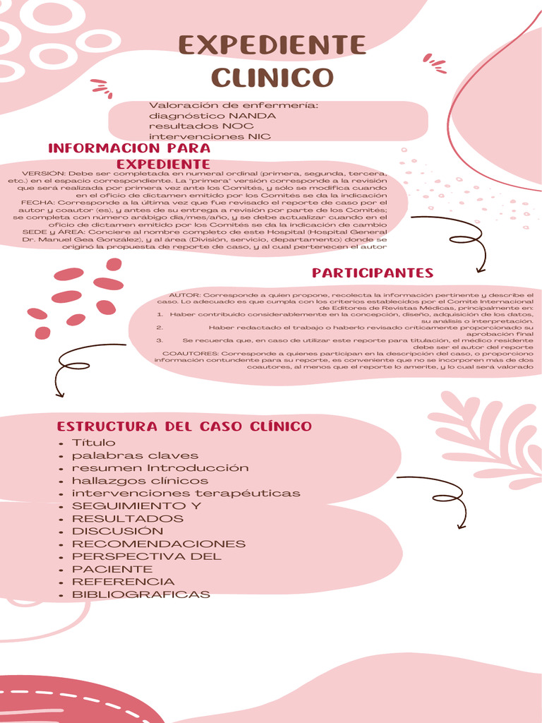 Expediente Clinico | PDF