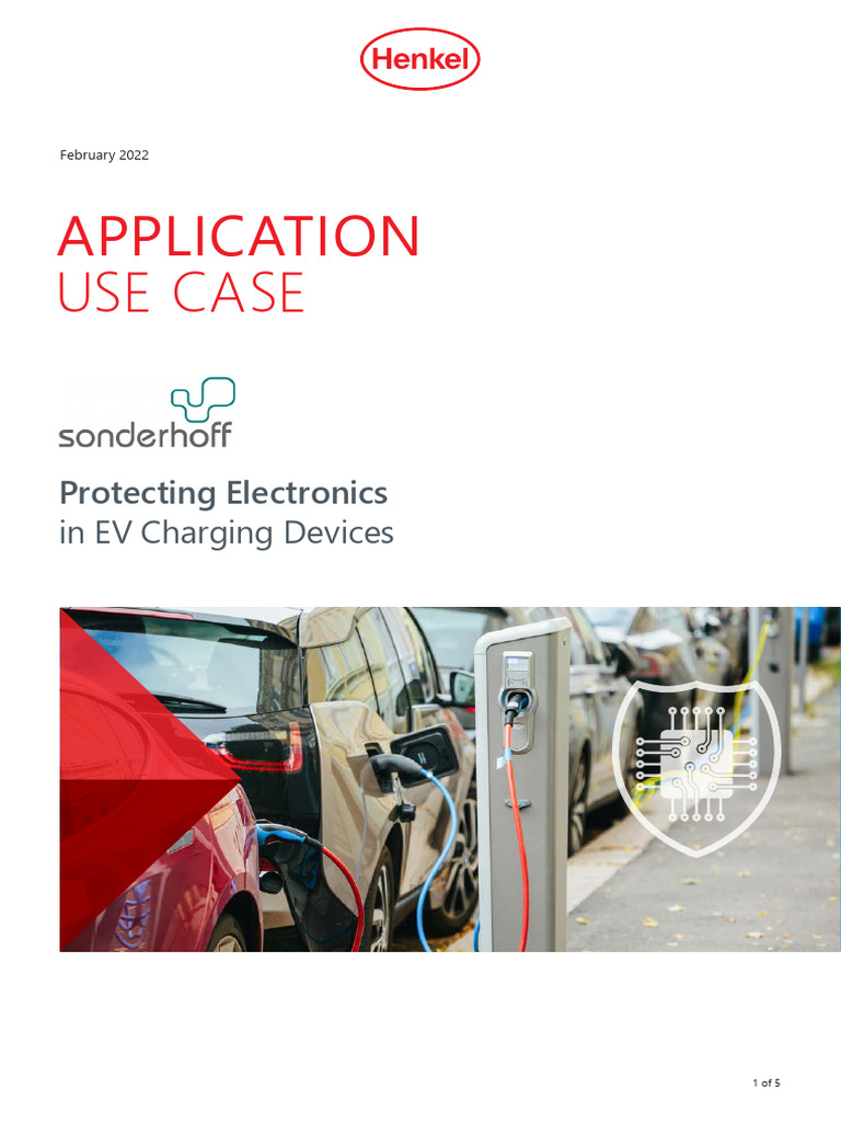 Application Use Case Protecting Electronics in Ev Charging Devices | PDF