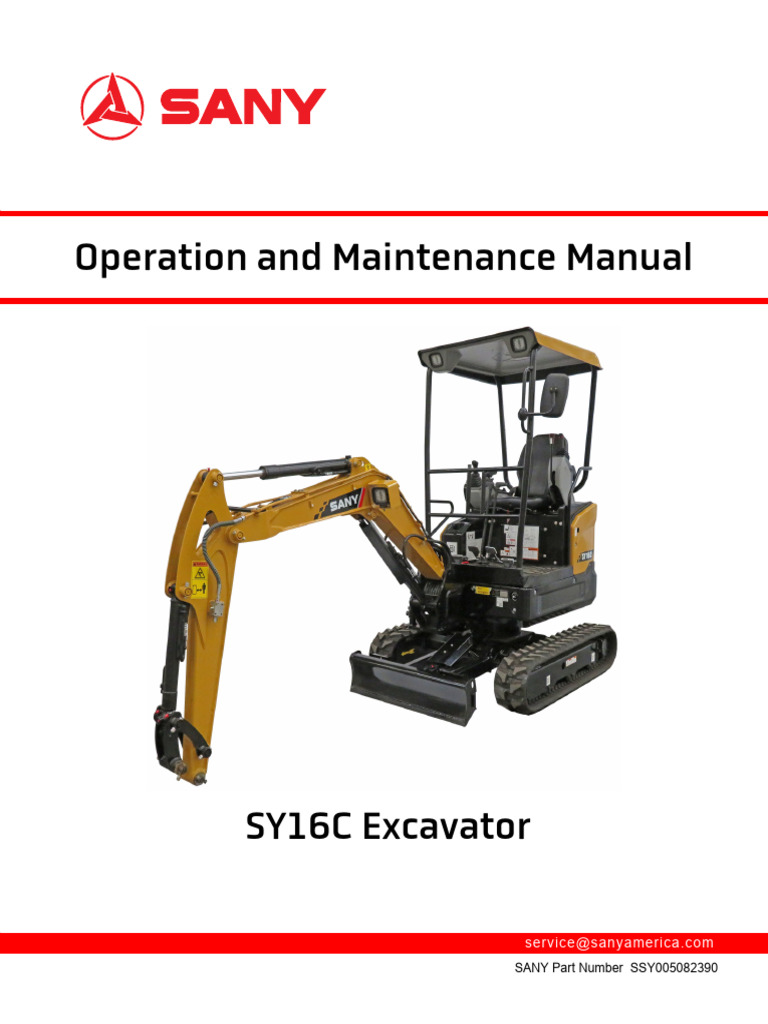 SY16C - Operations Manual | PDF