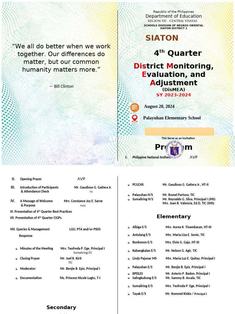 Program 2023-2024 | PDF