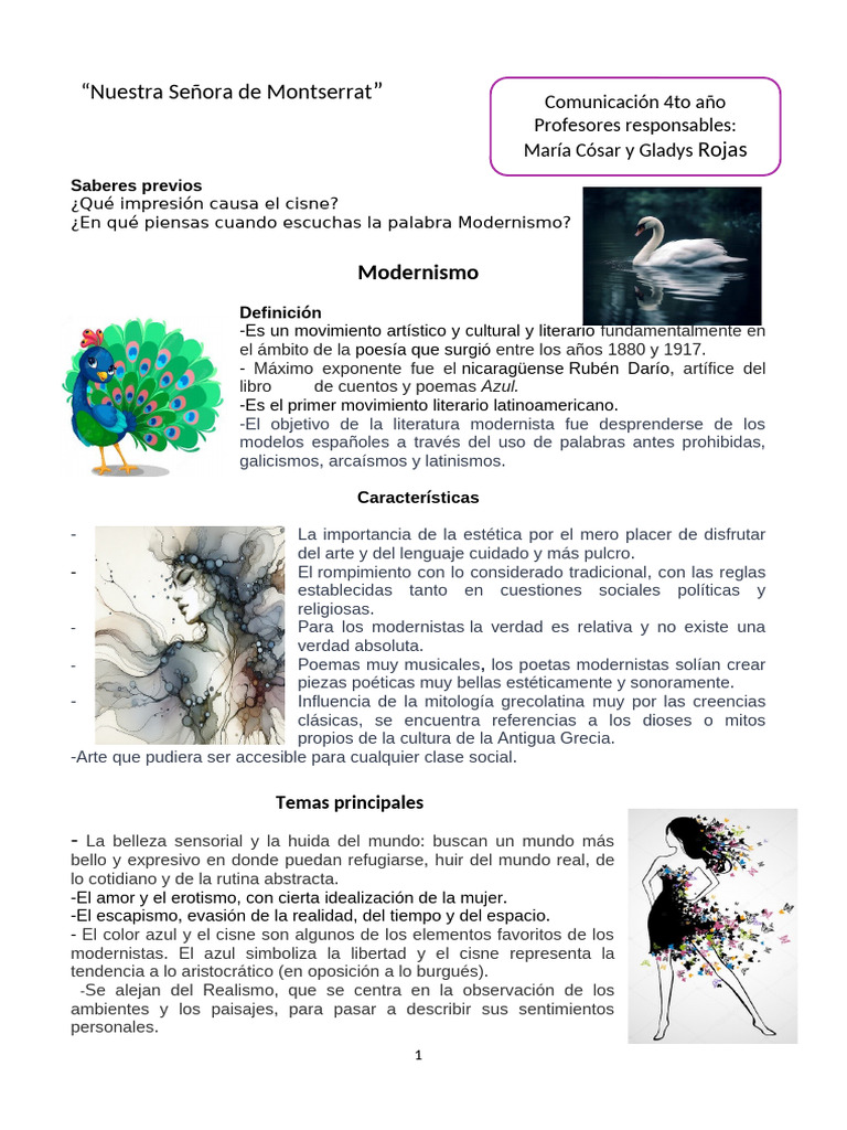 Guia 16 Cuarto Ano | PDF