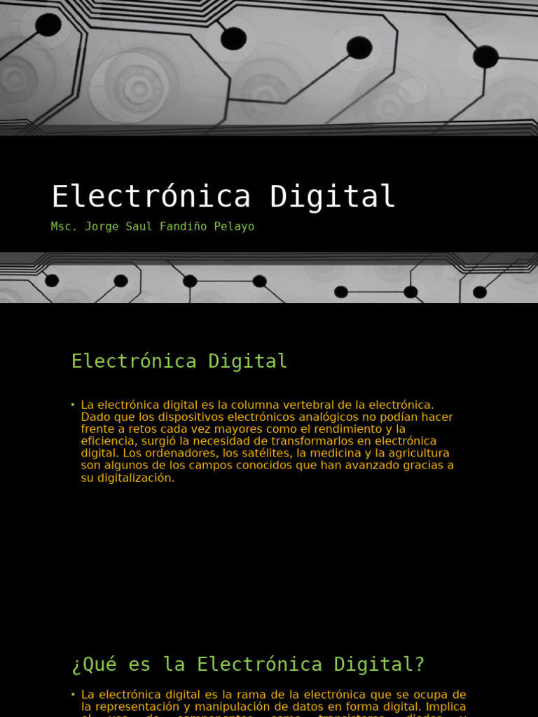 Electrónica Digital | PDF