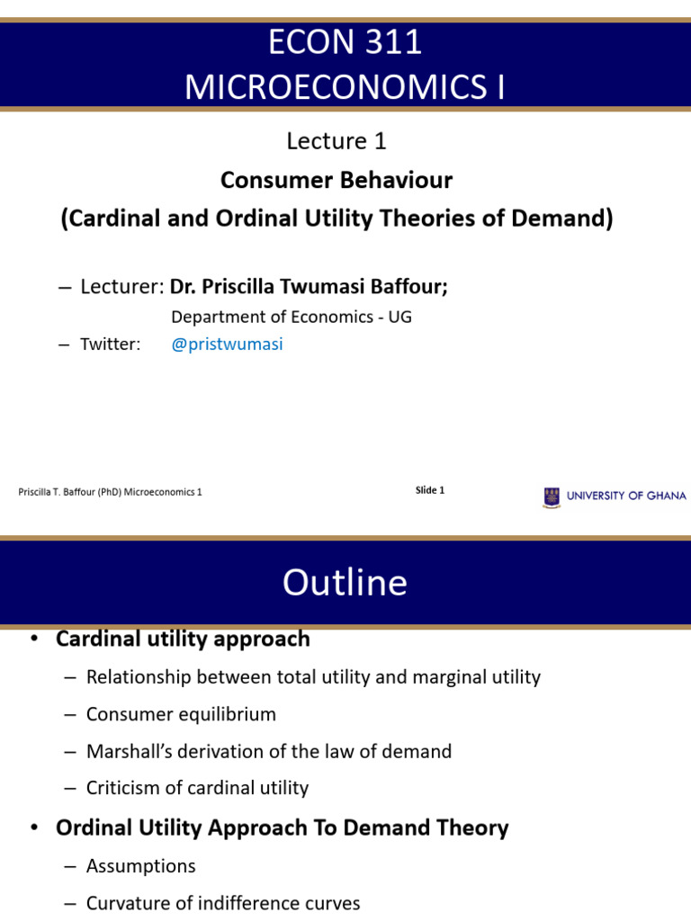 Lecture 1 | PDF