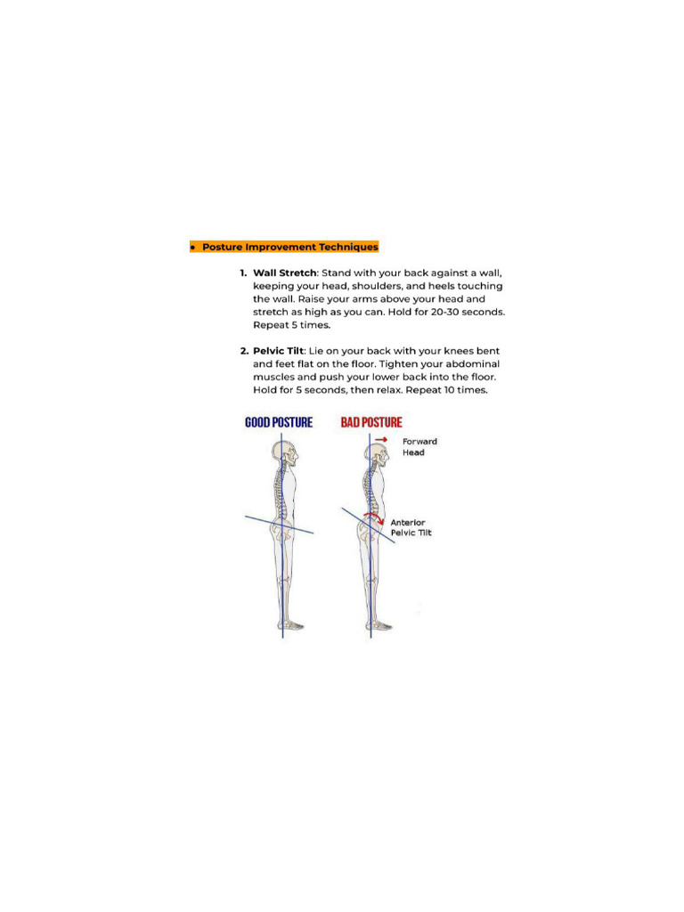 Height Increase Exercise Part 2 | PDF