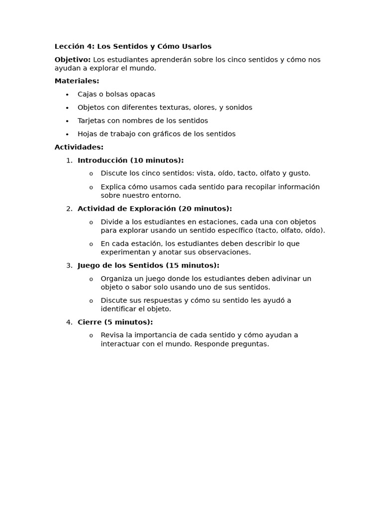 Lección 4 | PDF