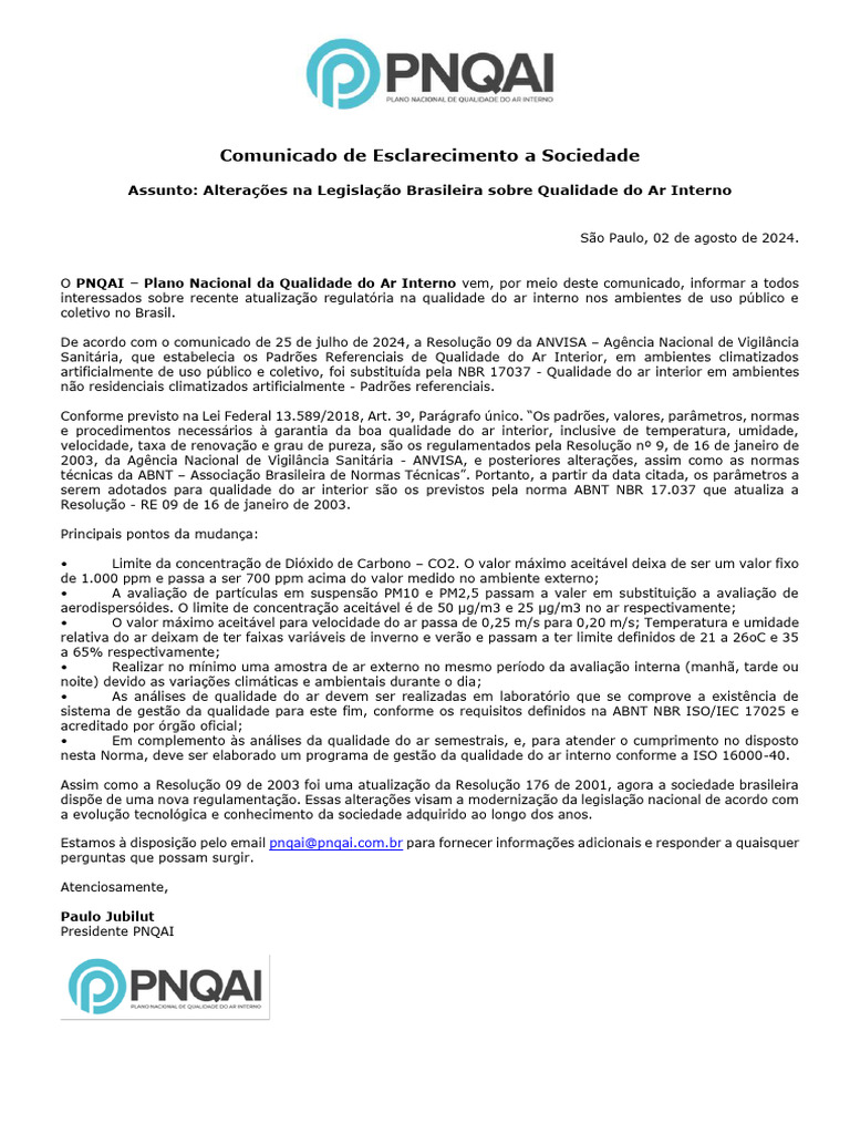 PNQAI - Comunicado 2024-08-02 | PDF