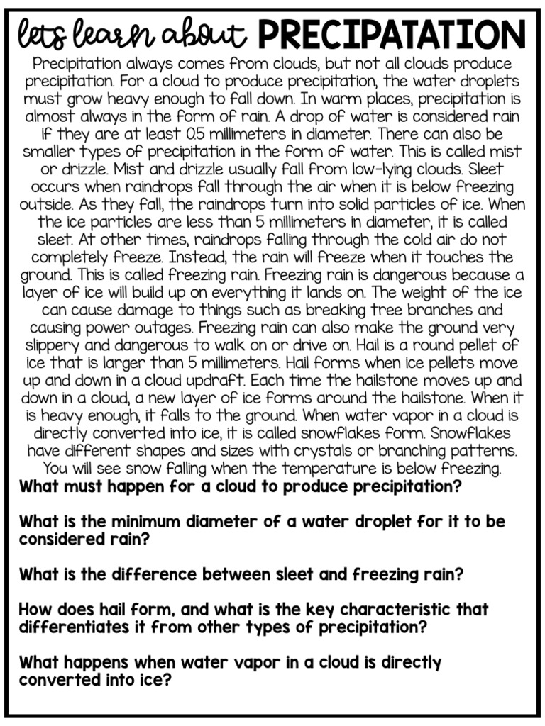Weather Packet Part 4 | PDF