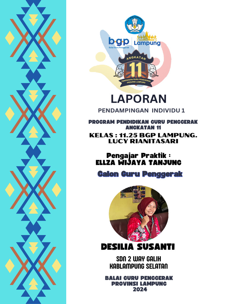 Cover Laporan Pi A11 Desilia | PDF