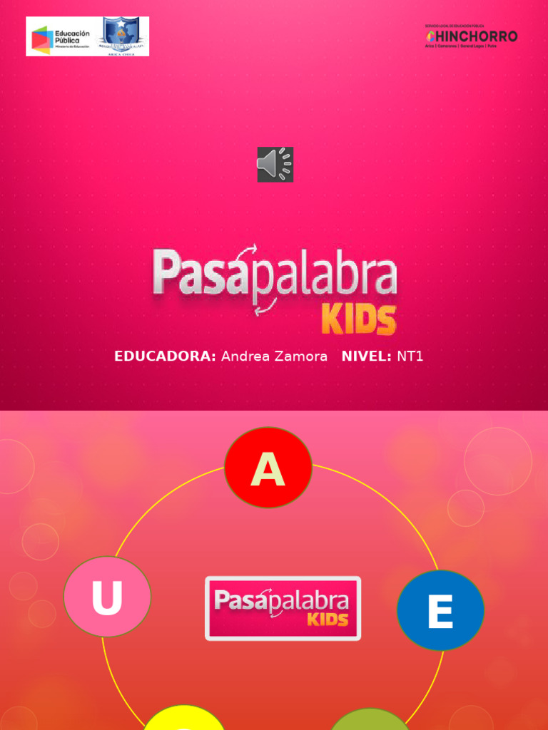 Pasapalabras de Las Vocales 4 | PDF | Artes del Lenguaje y Comunicación ...