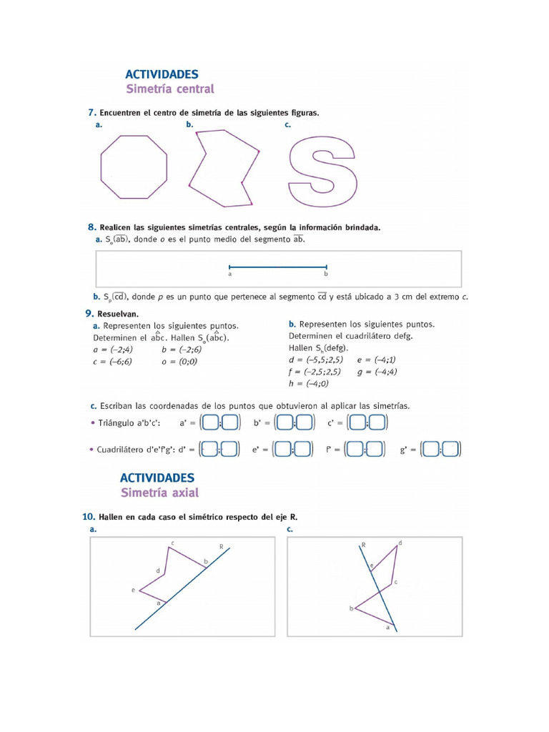 Pr-Ctica 15 - Movimiento Simetr-A Central - Axial y Rotaci-N - Composici-N | PDF