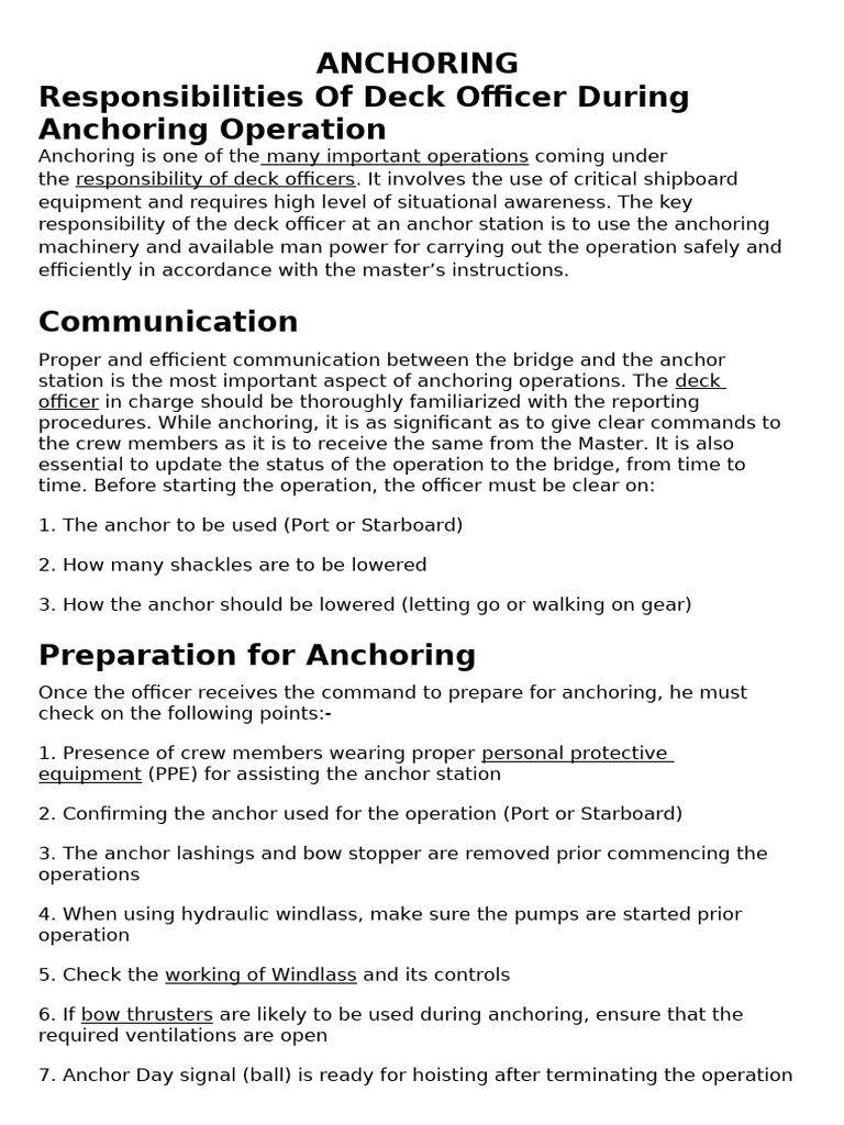 ANCHORING | PDF
