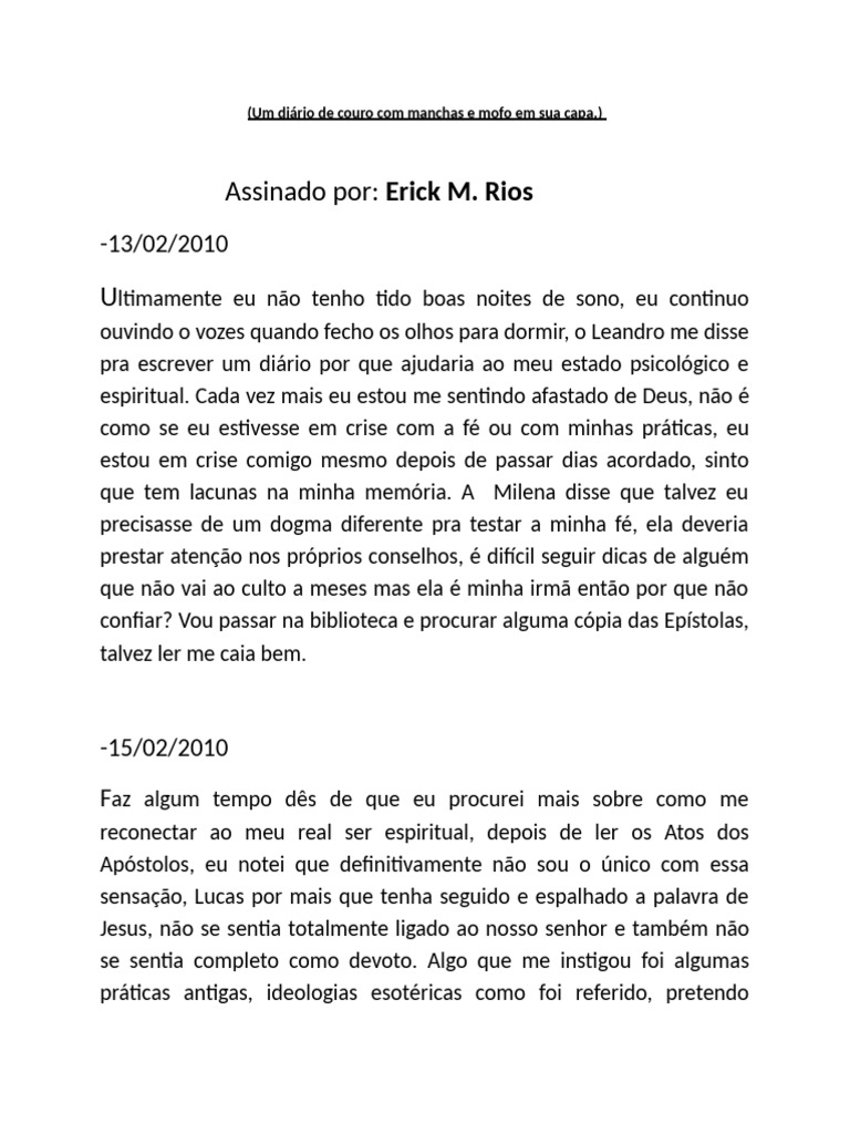 Erick 1 | PDF