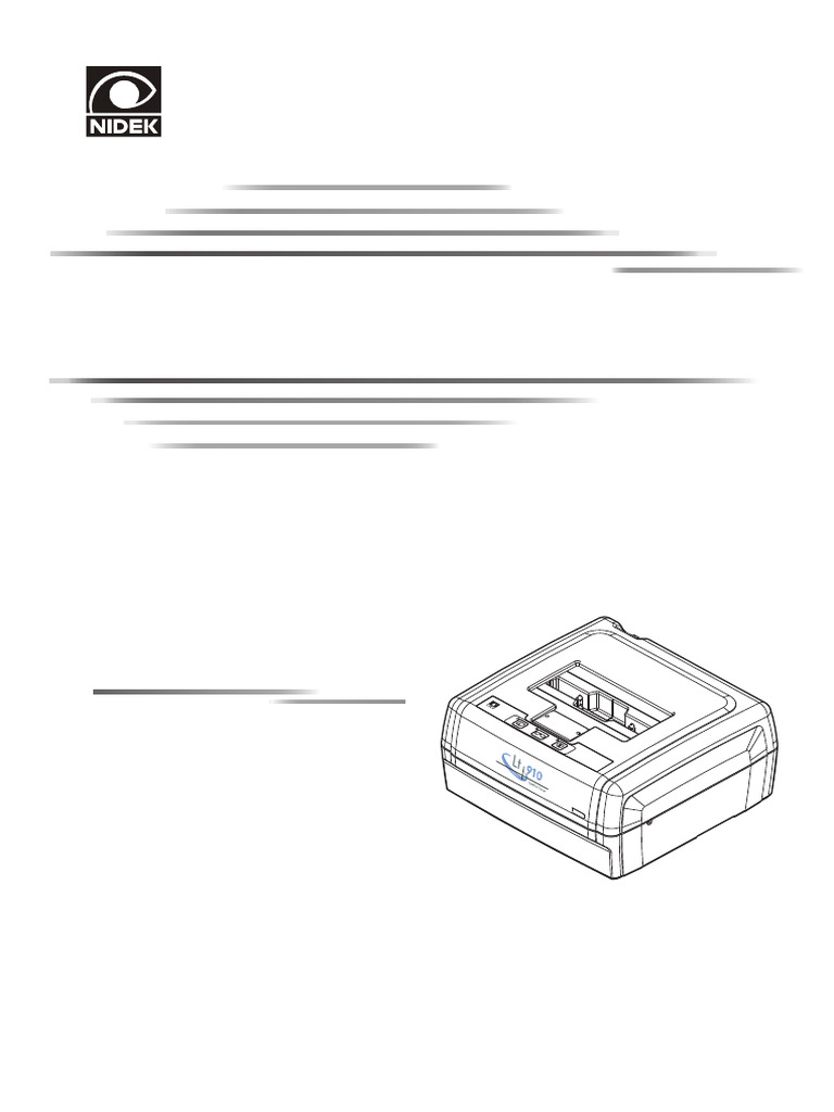 Nidek-Santinelli LT-910 Satilite Tracer Manual | PDF