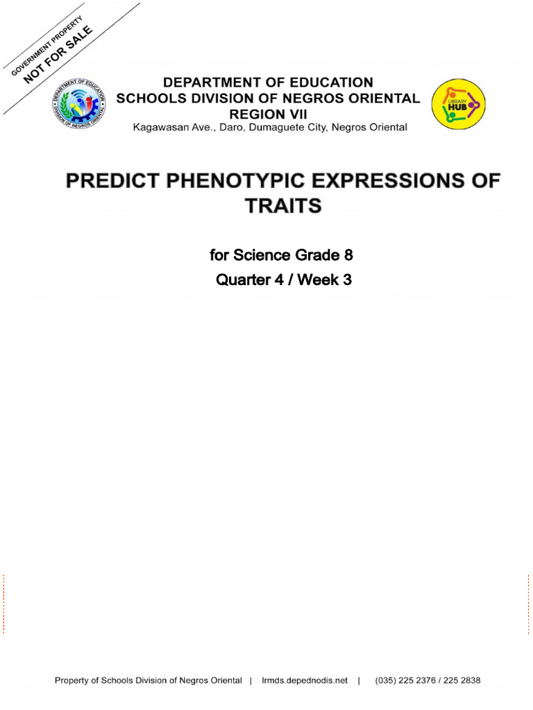 Science 8 - Q4 - Week 3 | PDF