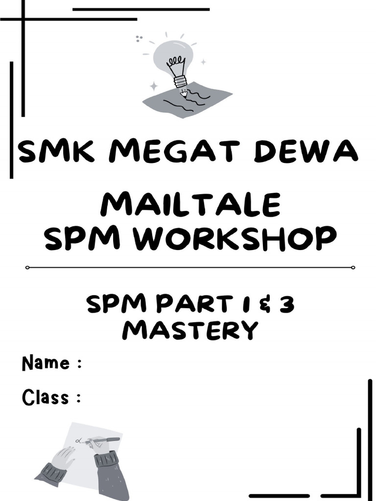 SPM Email Writing Practice Questions | PDF