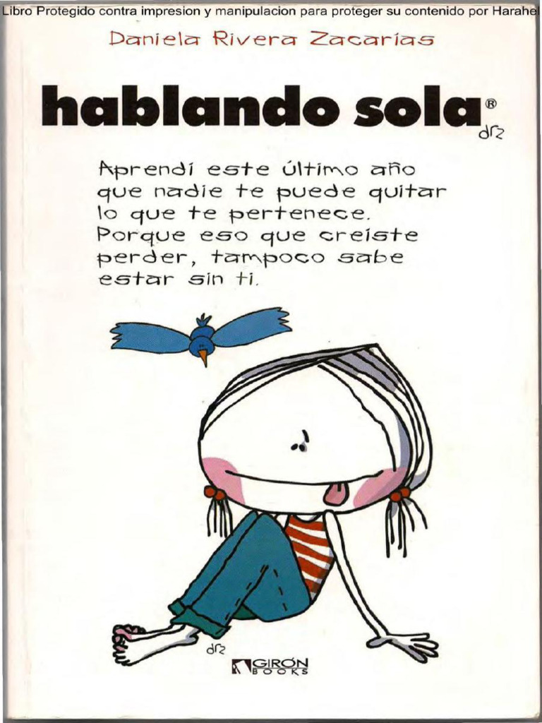 Hablando Sola - Daniela Rivera Zacarias - Escaneado | PDF