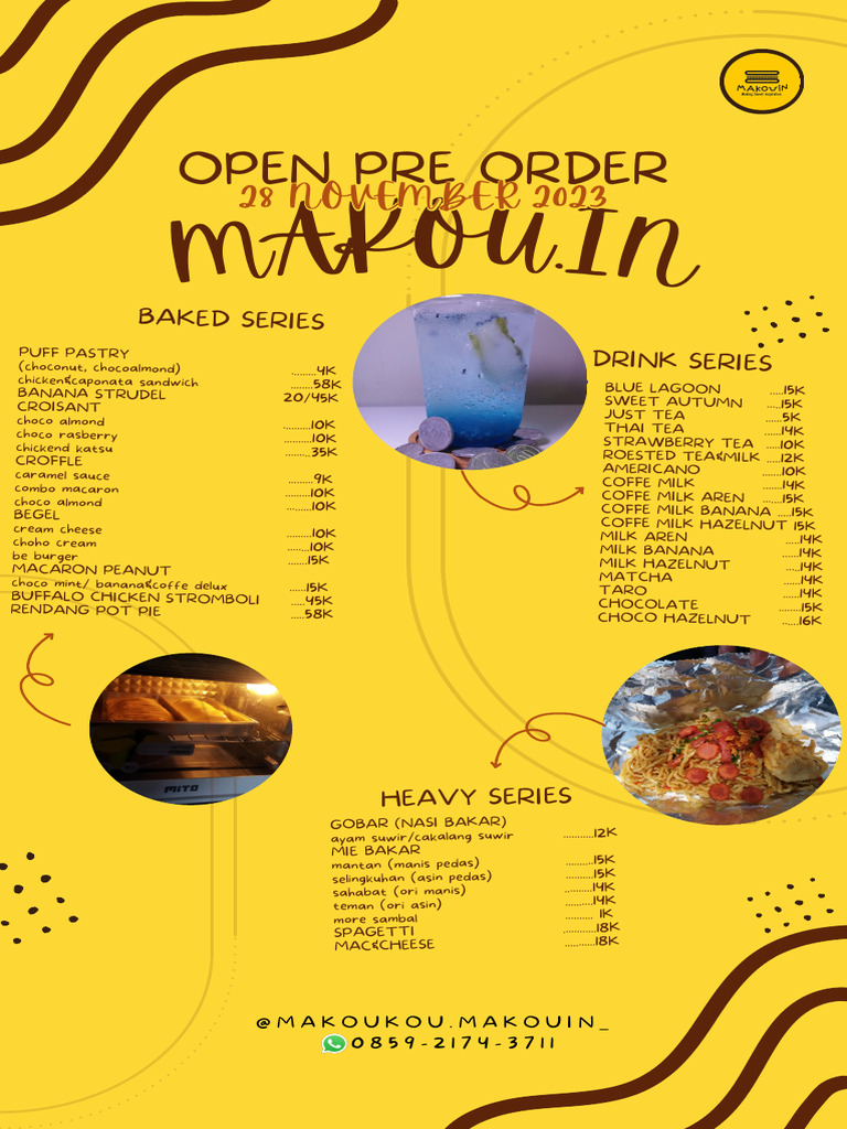 OPEN PRE ORDER | PDF