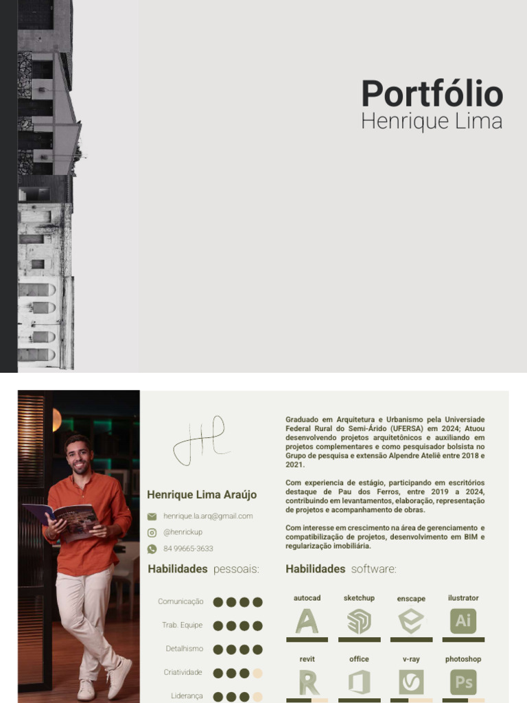 PORTFOLIO - Henrique Lima | PDF