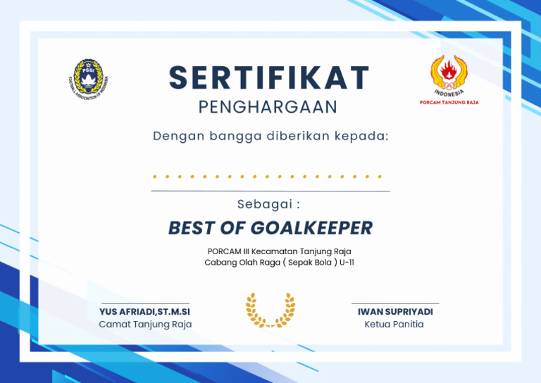 Goal Kepar | PDF