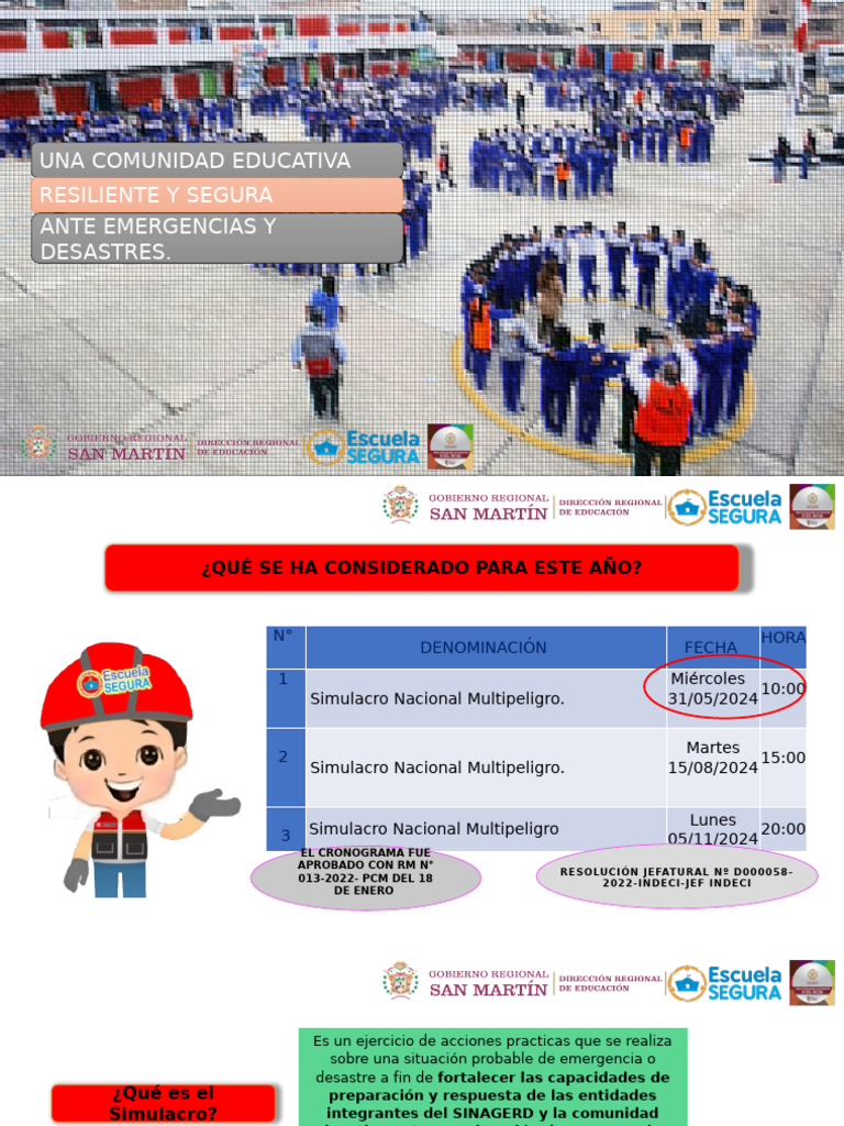 Guia para Simulacro 2024 | PDF