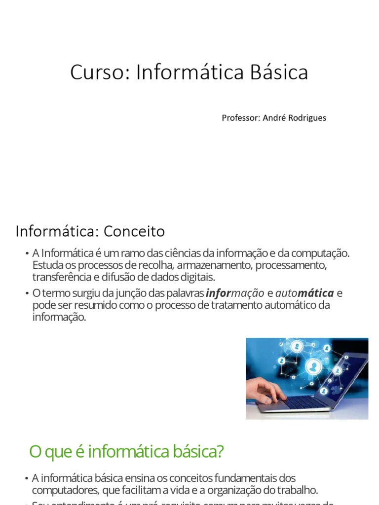 Introdução A Informatica | PDF