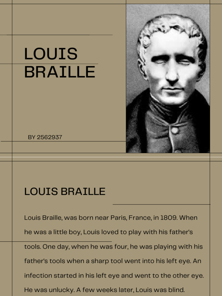 Loius Braille | PDF
