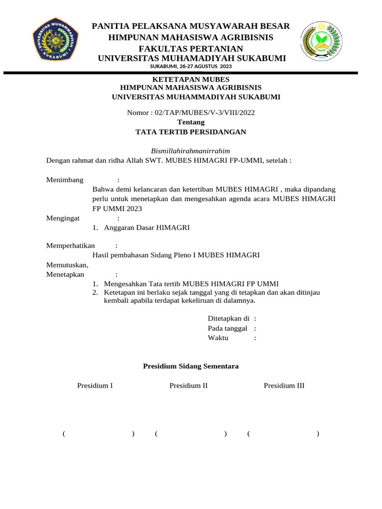 2.KONSIDERAN Tatib | PDF