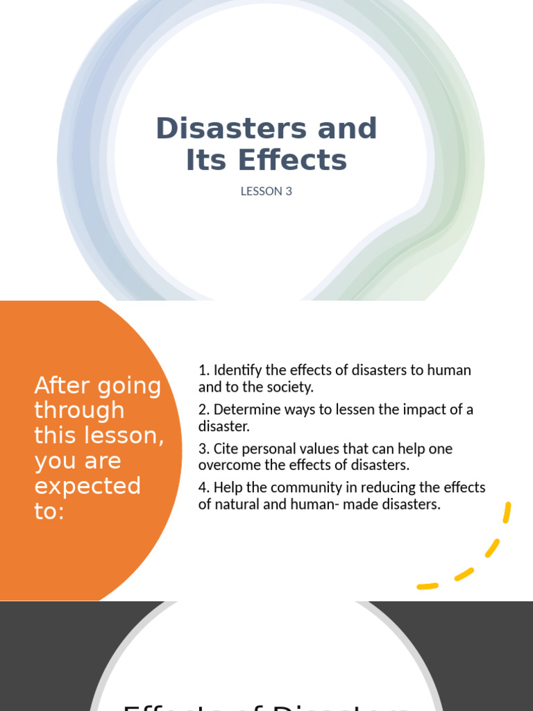 LESSON-.2-DISASTERS-AND-ITS-EFFECTS-students-copy | PDF